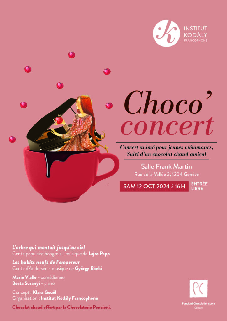 Choco'concert - 12 Octobre 2024 - Institut Kodály Francophone